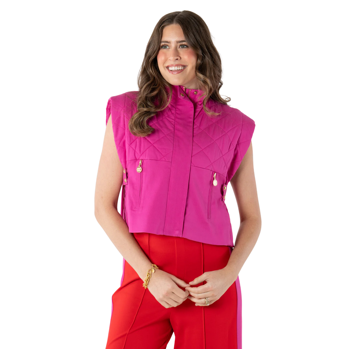 Annie Vest in Rose Violet – Fairley Fancy