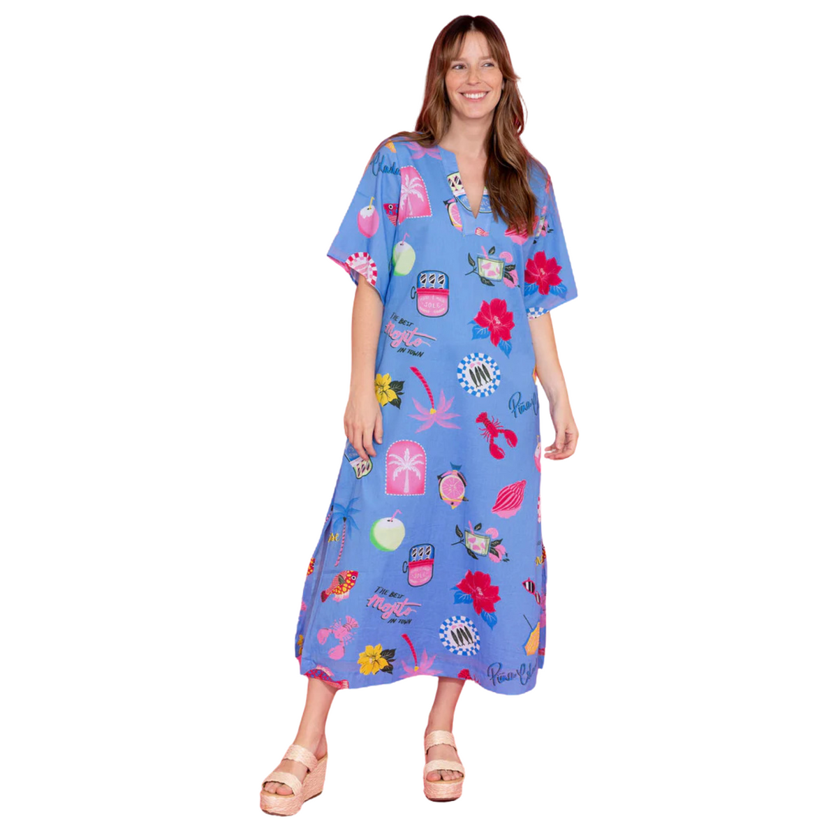 Delaney Dress in Coastal Icon – Fairley Fancy