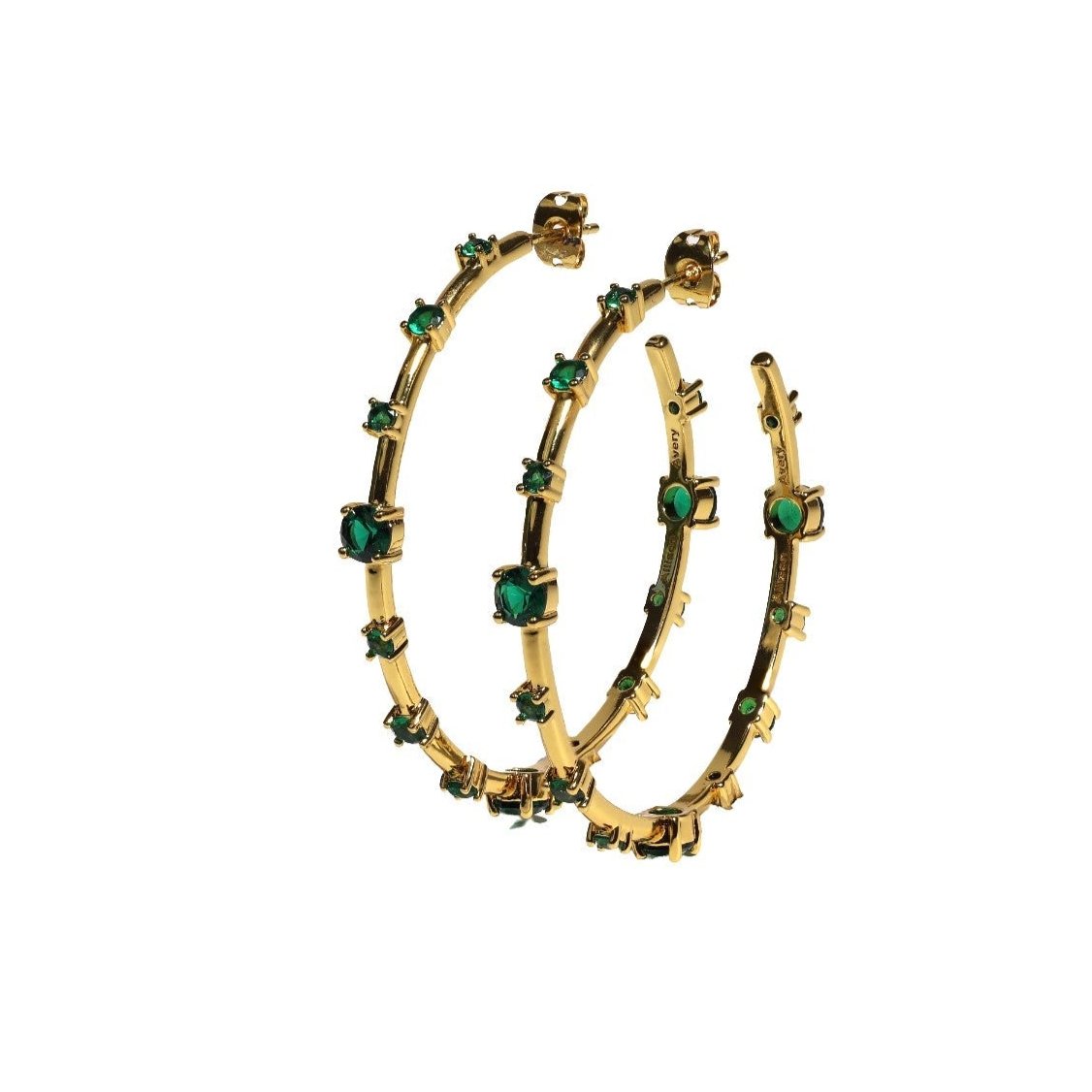 Magic Hoops in Emerald – Fairley Fancy
